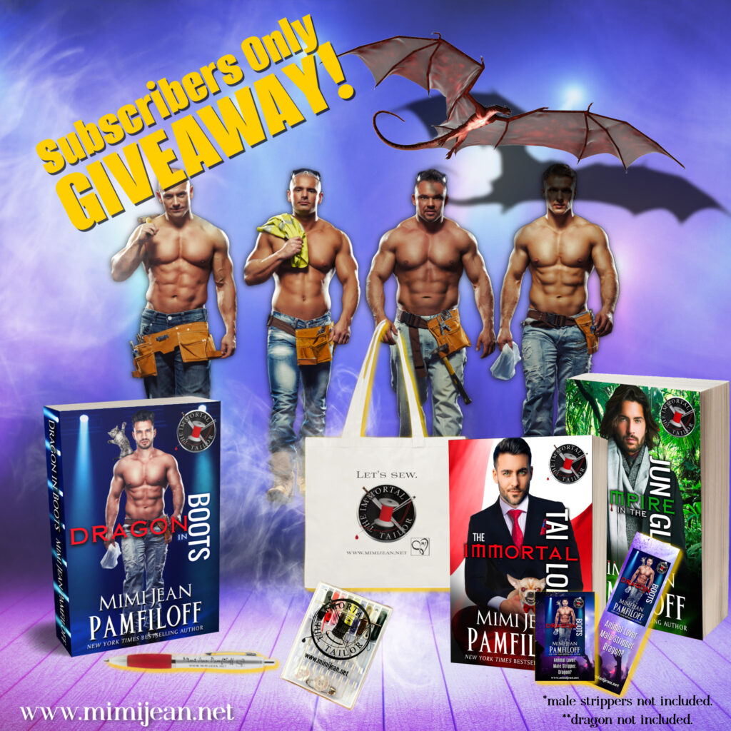 Newsletter Subscriber Only Giveaway - Mimi Jean Pamfiloff